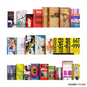 model+model Released Vol. 06 / Books + The Bookmanager Script - 3D ...