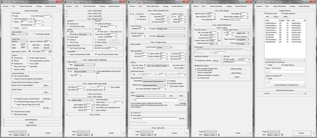 Rendersettings Ronen Bekerman 3d Architectural Visualization And Rendering Blog