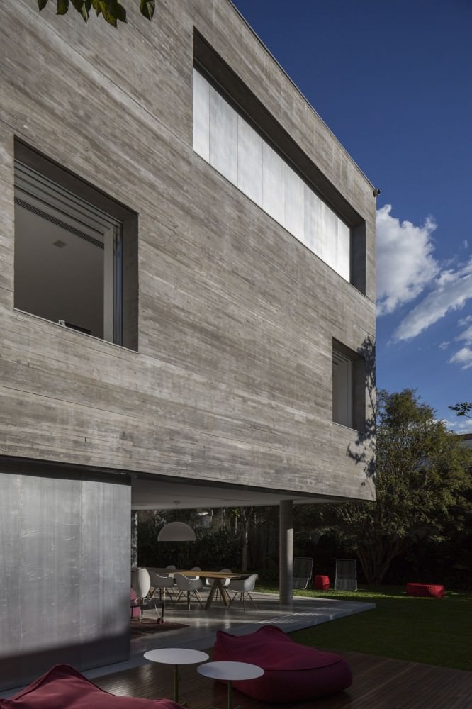 A Concrete Cube House by Studio MK27 - 3D Architectural Visualization ...