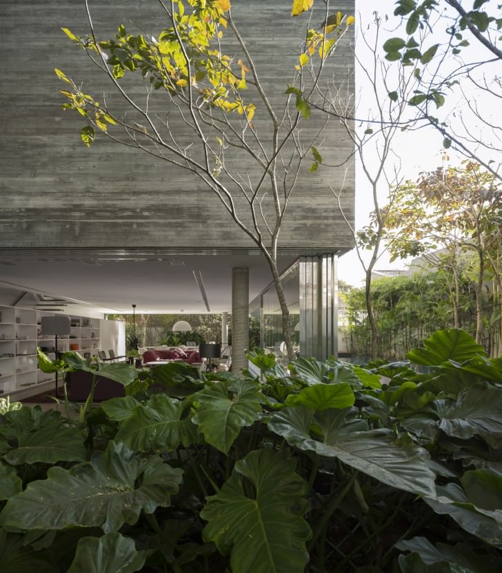 A Concrete Cube House by Studio MK27 - 3D Architectural Visualization ...