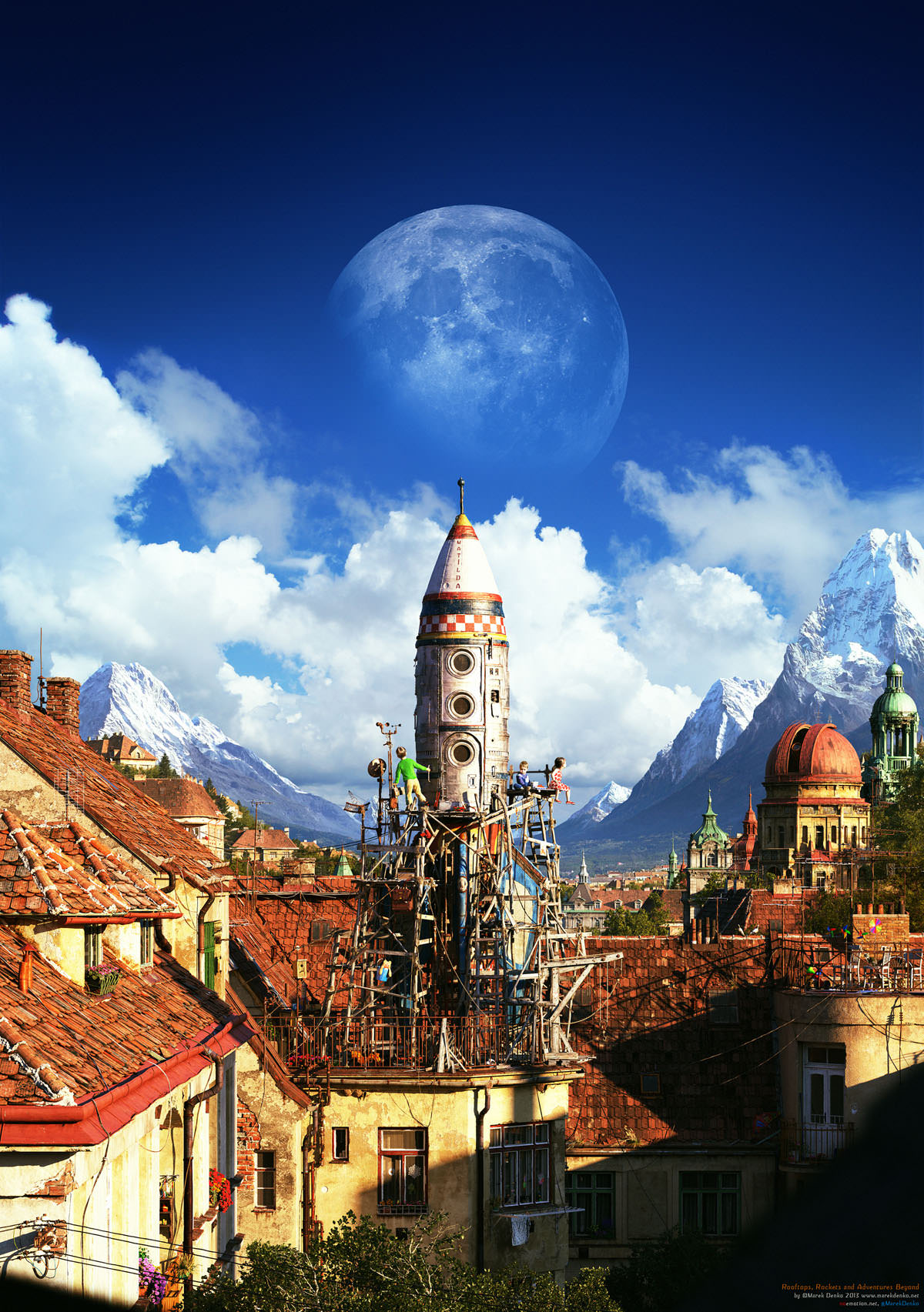Rooftops, Rockets and Adventures Beyond - 3D Architectural ...