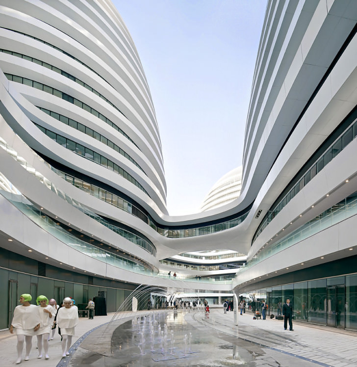 Galaxy Soho by Zaha Hadid Architects - 3D Architectural Visualization ...