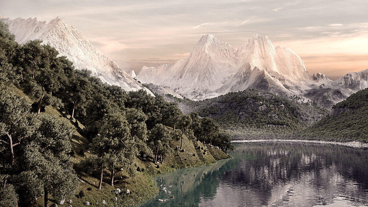 Using Surfaces With Forest Pack Pro 3d Architectural Visualization And Rendering Blog