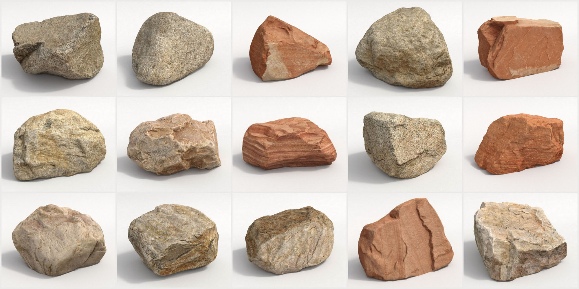 VIZPARK Releases Real Boulders Pack - 3D Architectural Visualization ...