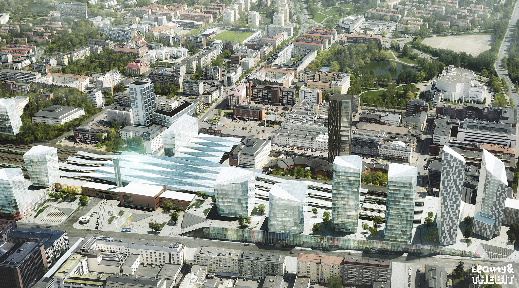 AZPML. Let's Go Tampere! by Beauty and the Bit - Ronen Bekerman - 3D ...