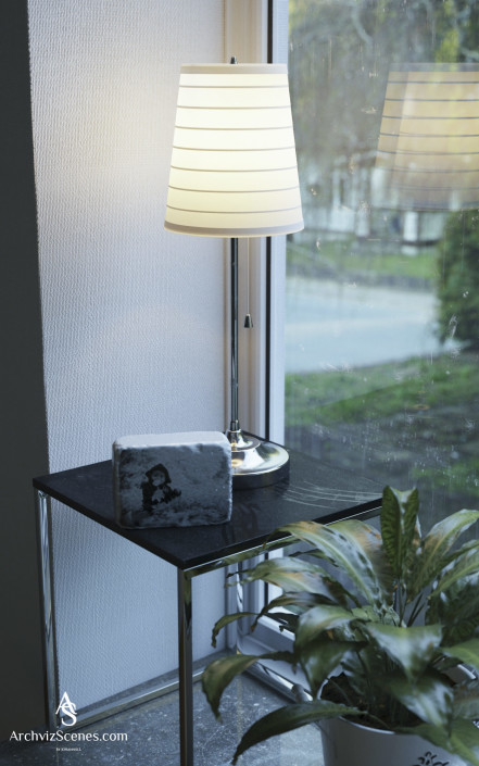 Free Window Corner Scene for V-Ray, Corona and Octane - 3D ...