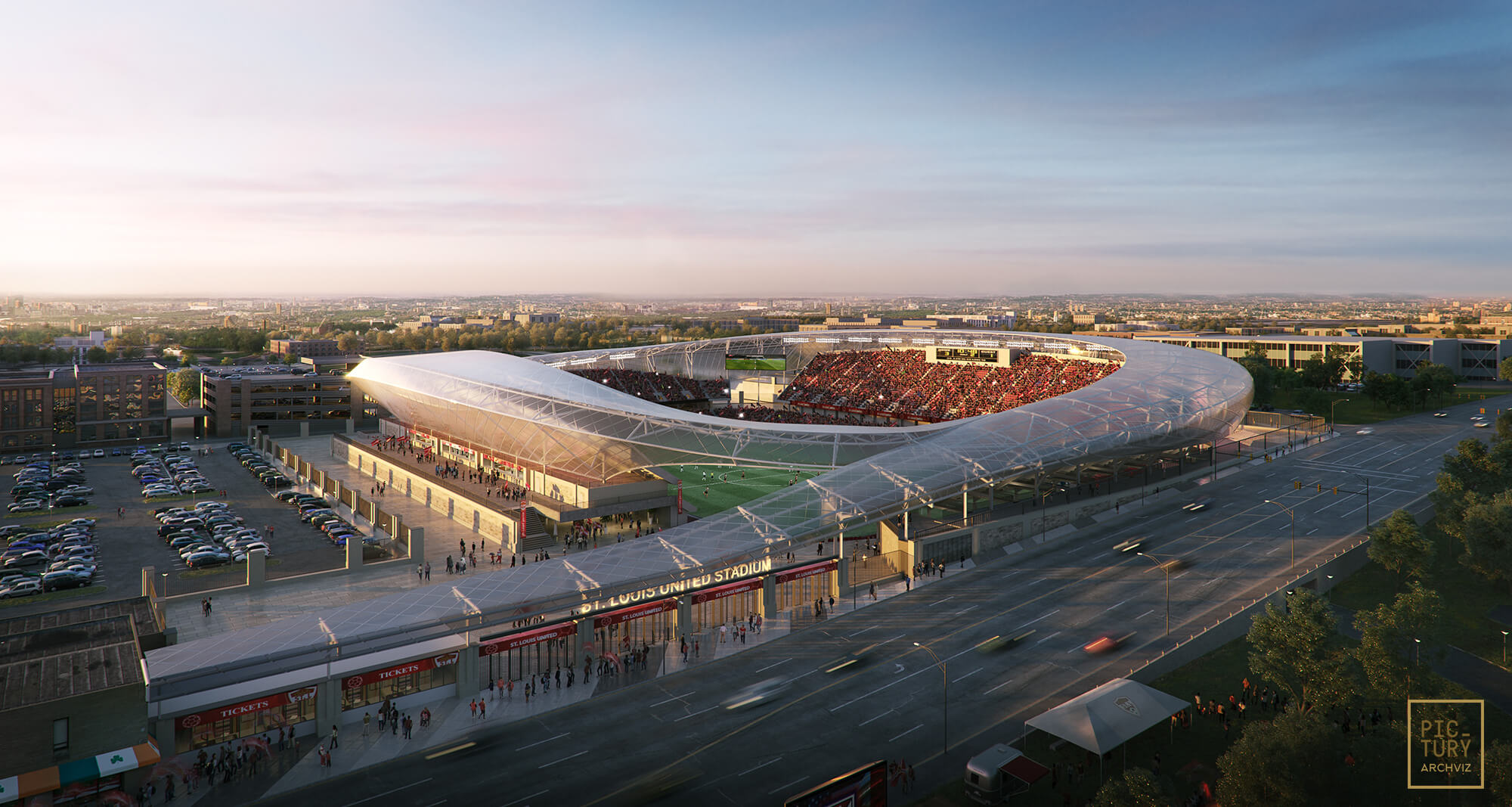 MLS STADIUM - Ronen Bekerman - 3D Architectural Visualization ...