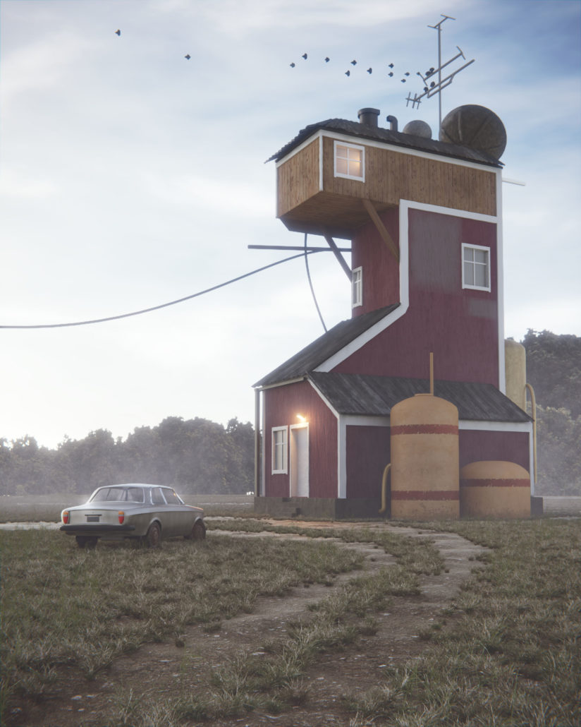 Making of Simon's House - 3D Architectural Visualization & Rendering Blog