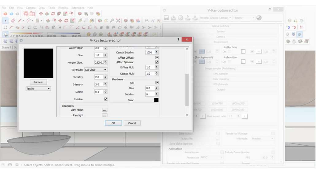 06-Earthen-Vray Sun Settings - Ronen Bekerman - 3D Architectural ...