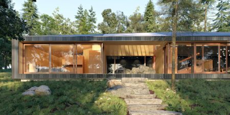 Making of Clear Lake House - 3D Architectural Visualization & Rendering ...
