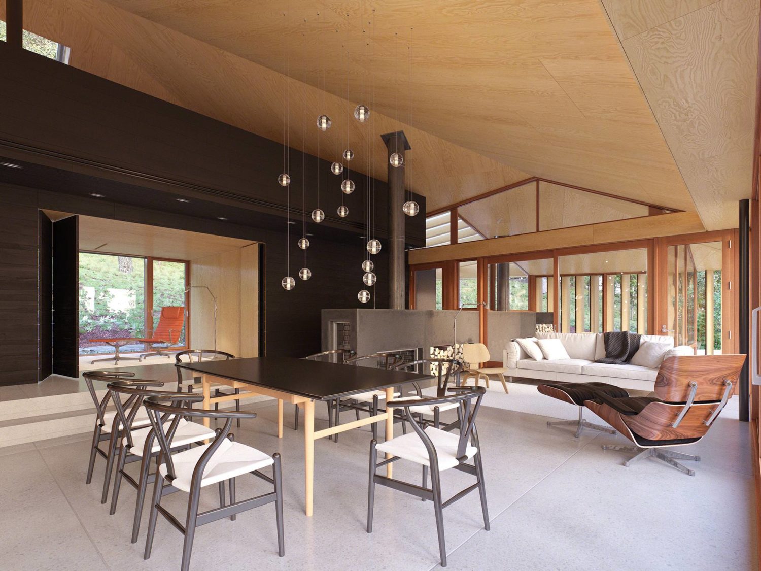 Making of Clear Lake House - 3D Architectural Visualization & Rendering ...