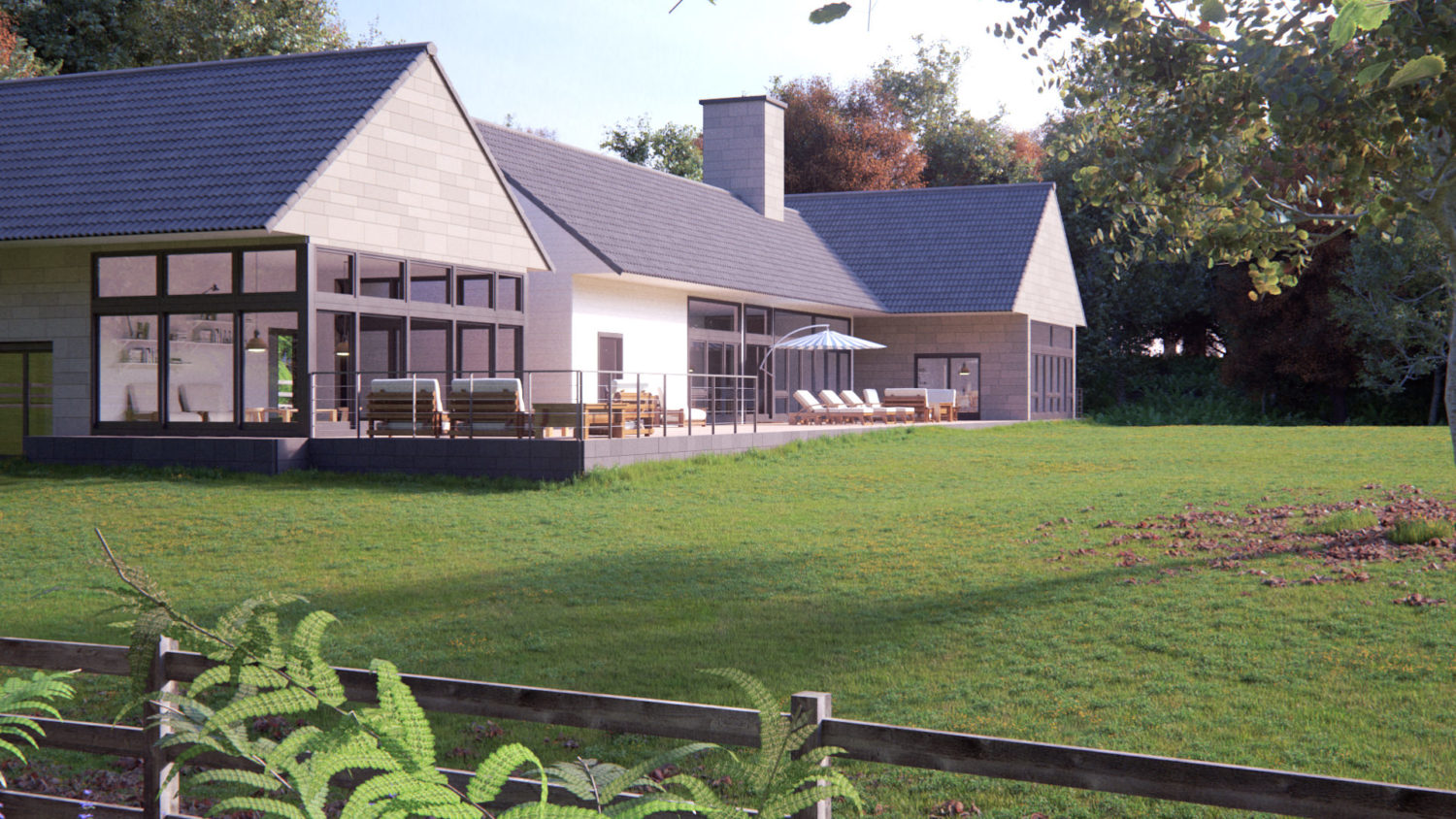 Creating Roofs with RailClone - 3D Architectural Visualization ...