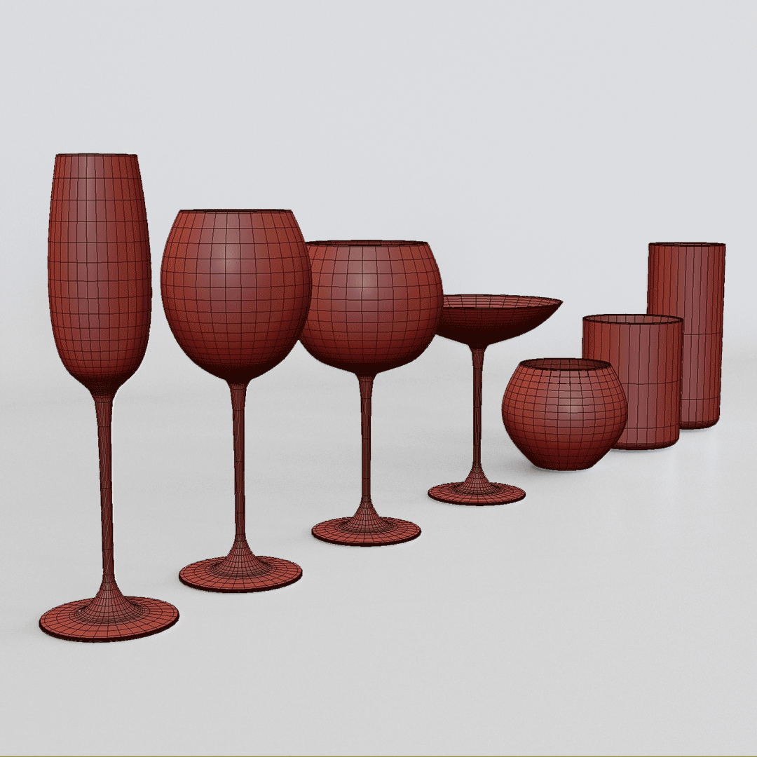 14-BLUEBAR-Glassware.gif - Ronen Bekerman - 3D Architectural ...