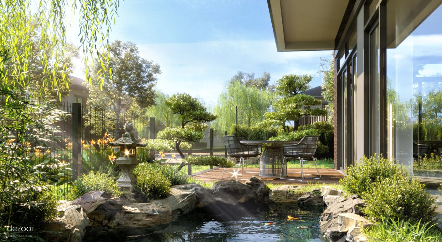 Zen-Garden-Dezoor - Ronen Bekerman - 3D Architectural Visualization ...