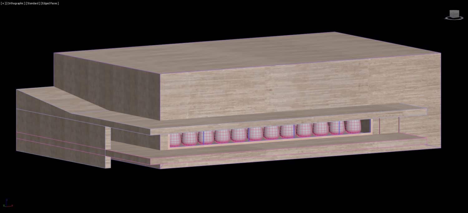 Making of Les Davis Winery - 3D Architectural Visualization & Rendering ...