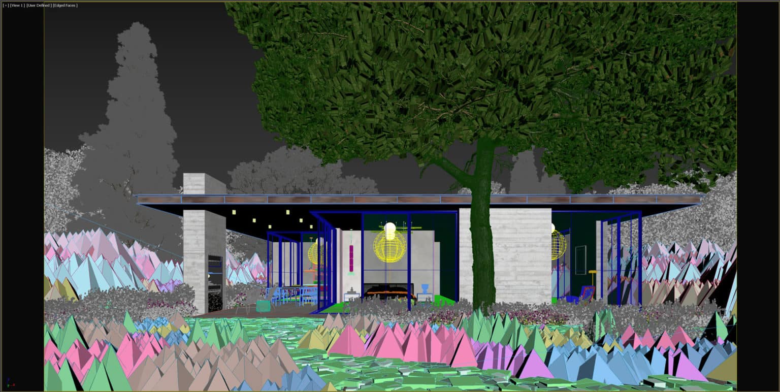 Making of La Casa Nell'erba - 3D Architectural Visualization ...